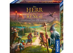 4002051682804 - Gesellschaftsspiel DER HERR DER RINGE - GEMEINSAM ZUM SCHICKSALSBERG in bunt