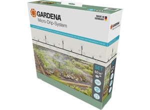 4066407003040 - GARDENA Tropfer Micro-Drip-System Tropfbewässerung Set Gemüse- Blumenbeet 60m²