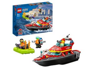 5702017416335 - 60373 City Feuerwehrboot Konstruktionsspielzeug