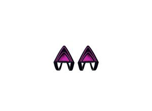 8886419382072 - RAZER Kitty Ears Neon-Violett für Kraken Headset