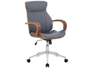 4251756445539 - Bürostuhl Melilla Kunstleder I Ergonomischer Stuhl I Komfortables Sitzen I 360 Drehfunktion Wippfunktion I Für Arbeit Und Home-Office