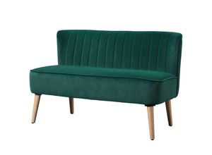 4251774911535 - 2 Sitzer mit weicher Polsterung 117 x 565 x 77 cm (BxTxH) Sofa 2er Sofa Couch Stoffsofa Polstersofa