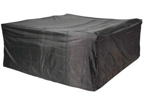 8717591776918 - Gartenmöbel-Schutzhülle AEROCOVERS Loungesethülle 300x300x70 atmungsaktiv grau (anthrazit) B300cm H70cm L300cm Polyester Planen Loungesethülle 300x300x70 atmungsaktiv