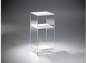 4029686787063 - Konsolentisch PLACES OF STYLE Remus weiß (klar weiß) H65cm Tische aus Acrylglas 4029686787063 - Konsolentisch PLACES OF STYLE Remus weiß (klar weiß) H65cm Tische aus Acrylglas