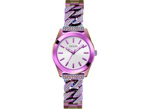 0091661534577 - Quarzuhr GUESS GW0546L3 Armbanduhren bunt Damen Quarzuhren Armbanduhr Damenuhr