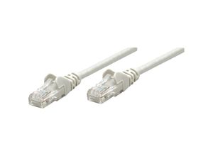 0766623340373 - Netzwerkkabel Cat6 u utp cca Cat6-kompatibel RJ45-Stecker RJ45-Stecker 10 m grau - Intellinet