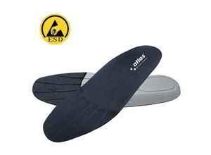 4043692096186 - Klima Komfort Einlegesohlen weichbettend esd für Schuhe und Arbeitsschuhe Größe 48 - Atlas