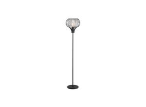 8720143022043 - Stehlampe Aglio Höhe 180 cm schwarz Metall