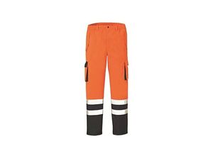 4031301045731 - Trizeratop - 4PROTECT® Warn-Wetterschutz-Bundhose baltimore leuchtorange navy 34913XL Gr3XL