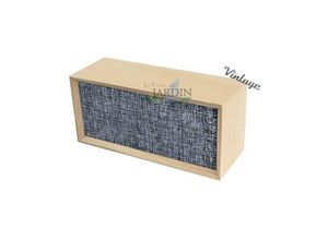 8420082082305 - Suinga - Radiolautsprecher Vintage Bluetooth graues Panel