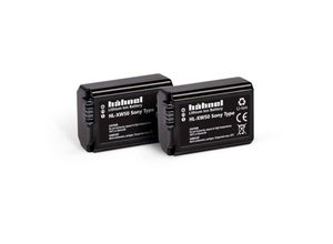 5099113411600 - Fototechnik HL-XW50 2er Kamera-Akku ersetzt Original-Akku (Kamera) NP-FW50 72 v 1000 mAh - Hähnel