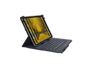 5099206069688 - Universal Folio with integrated keyboard for 9-10 inch tablets Schwarz Bluetooth qwerty Italienisch - Logitech