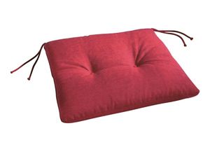 4043153083083 - BEST Gartenmöbelauflage Stuhlauflage 45x46 42x5cm D1361 Rot