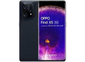 6932169303170 - OPPO Find X5 166 cm (655 ) Dual-SIM Android 12 5G USB Typ-C 8 GB 256 GB 4800 mAh Schwarz (6042678) - Sonderposten