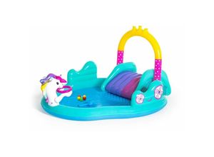 6942138968842 - - Wasserspielcenter Magical Unicorn 274 x 198 x 137 cm - Mehrfarbig