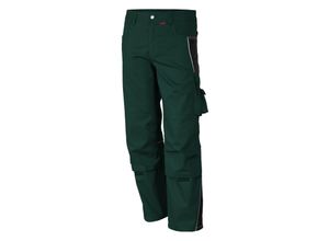 4046987047016 - Arbeitshose pro in grün schwarz Größe 26 - Bundhose mg 245 g - PROfessionals-Werkstatthose - grün schwarz - 26 - Qualitex