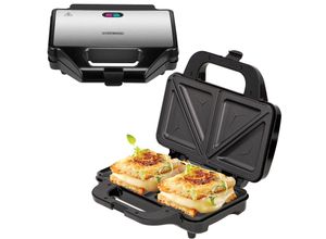 4260677791717 - Steinborg XXL Sandwichmaker Edelstahl Antihafbeschichtung 1000W