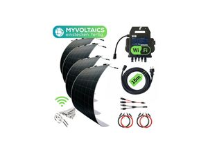 4262414421789 - MyUltraleicht Balkonkraftwerk 1240 Watt mit 4 Modulen nur je 5kg