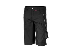 4046987039387 - ArbeitsshortsPRO in schwarz Größe 46 - kurze Arbeitshose mg 245 g - für PROfessionals - schwarz - 46 - Qualitex