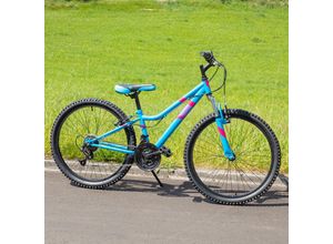 4250845940931 - GA20 Jugendfahrrad 24 Zoll Mountainbike 130 - 145 cm 21 Gänge Mädchen Jungen Fahrrad ab 8 Jahre MTB Hardtail Jugendrad V-Brakes