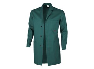 4046987022372 - Arbeitsjacke classic in grün Größe 42 - Berufsmantel bw 270 g - klassischer Laborkittel - grün - 42 - Qualitex