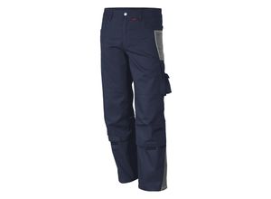 4046987033569 - Arbeitshose pro in marine grau Größe 29 - Bundhose mg 245 g - PROfessionals-Werkstatthose - marine grau - 29 - Qualitex