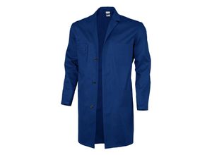 4046987018283 - Arbeitsjacke basic in kornblau Größe 50 - Berufsmantel bw 240 g - standard Laborkittel - kornblau - 50 - Qualitex