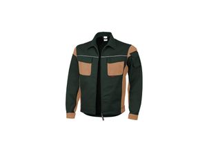 4046987029494 - Arbeitsjacke pro in oliv khaki Größe 44 - Bundjacke mg 245 g - PROfessionals-Werkstattjacke - oliv khaki - 44 - Qualitex