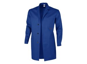 4046987010096 - Arbeitsjacke classic in kornblau Größe 42 - Berufsmantel bw 270 g - klassischer Laborkittel - kornblau - 42 - Qualitex