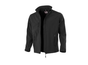 4046987025656 - Arbeitsjacke classic in schwarz Größe m - atmungsaktive Übergangsjacke - Softshelljacke - schwarz - m - Qualitex