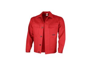 4046987023003 - Arbeitsjacke classic in rot Größe 98 - Bundjacke bw 270 g - klassische Werkstattjacke - rot - 98 - Qualitex