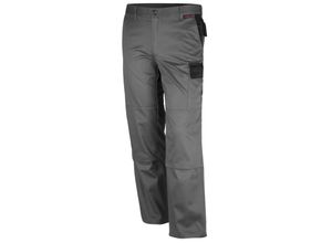 4046987011178 - QUALITEX HIGH QUALITY WORKWEAR Bundhose image mittelgrau schwarz Damen 44 Herren 50