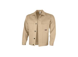 4046987009328 - Arbeitsjacke favorit in khaki Größe 46 - Bundjacke bw 320 g strapazierfähige Werkstattjacke - khaki - 46 - Qualitex