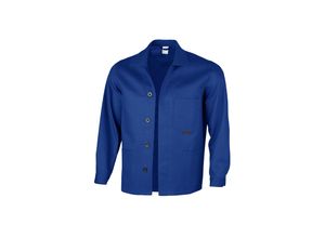 4046987015480 - Arbeitsjacke classic in kornblau Größe 54 - Langjacke bw 270 g - klassische Bundjacke - kornblau - 54 - Qualitex