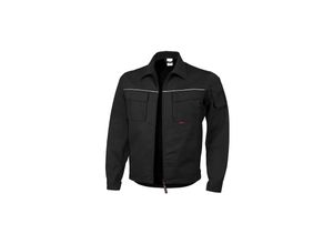 4046987040086 - Arbeitsjacke pro in schwarz Größe 60 - Bundjacke mg 245 g - PROfessionals-Werkstattjacke - schwarz - 60 - Qualitex