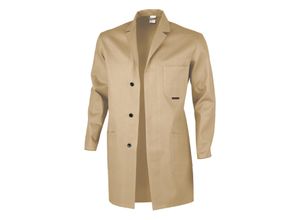 4046987010515 - Arbeitsjacke classic in khaki Größe 102 - Berufsmantel bw 270 g - klassischer Laborkittel - khaki - 102 - Qualitex