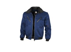 4046987024536 - QUALITEX HIGH QUALITY WORKWEAR Pilotenjacke pilotenjacke marine Damen 56 Herren 3XL