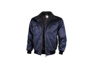 4046987026387 - Arbeitsjacke feste Arme & Steppfutter in marine Größe 3XL - klassische Pilotenjacke - ideale Übergangsjacke - marine - 3XL - Qualitex