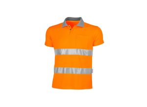 4046987025533 - Arbeitsshirt pro Warnschutz in warnorange Größe 3XL - Warnschutz-Arbeitsshirt für PROfessionals - warnorange - 3XL - Qualitex
