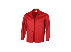 4046987015640 - Arbeitsjacke classic in feuerrot Größe 102 - Langjacke bw 270 g - klassische Bundjacke - feuerrot - 102 - Qualitex