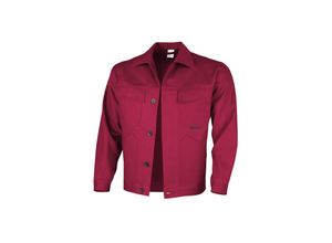 4046987009069 - Arbeitsjacke favorit in rot Größe 42 - Bundjacke bw 320 g strapazierfähige Werkstattjacke - rot - 42 - Qualitex