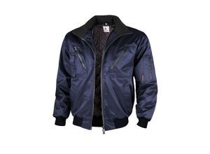 4046987026332 - Arbeitsjacke feste Arme & Steppfutter in marine Größe s - klassische Pilotenjacke - ideale Übergangsjacke - marine - s - Qualitex