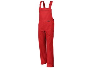 4046987002831 - QUALITEX HIGH QUALITY WORKWEAR Latzhose classic feuerrot Damen 54 Herren 60