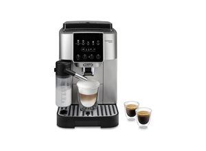 8004399027251 - DeLonghi Kaffeevollautomat Magnifica Start ECAM 22080SB für Bohnen Pulver 1450 W bis 18 l 250 g LatteCrema Hot Milchsystem silber-schwarz