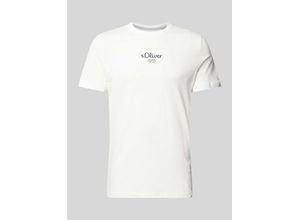 4099975719907 - T-Shirt mit Label-Print