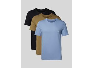 4063542696663 - T-Shirt mit Rundhalsausschnitt im 3er-Pack Modell Classic