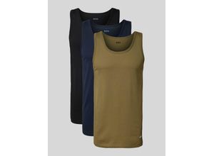 4063542696700 - Tanktop mit Label-Stitching im 3er-Pack