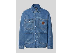 4064958891956 - Jeansjacke mit aufgesetzten Taschen Modell STAMP