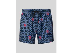 4063542702289 - Badehose mit Allover-Logo-Print Modell Tortuga