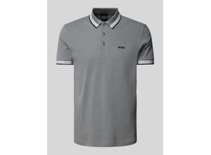 4063543050983 - Regular Fit Poloshirt mit Label-Stitching Modell PADDY